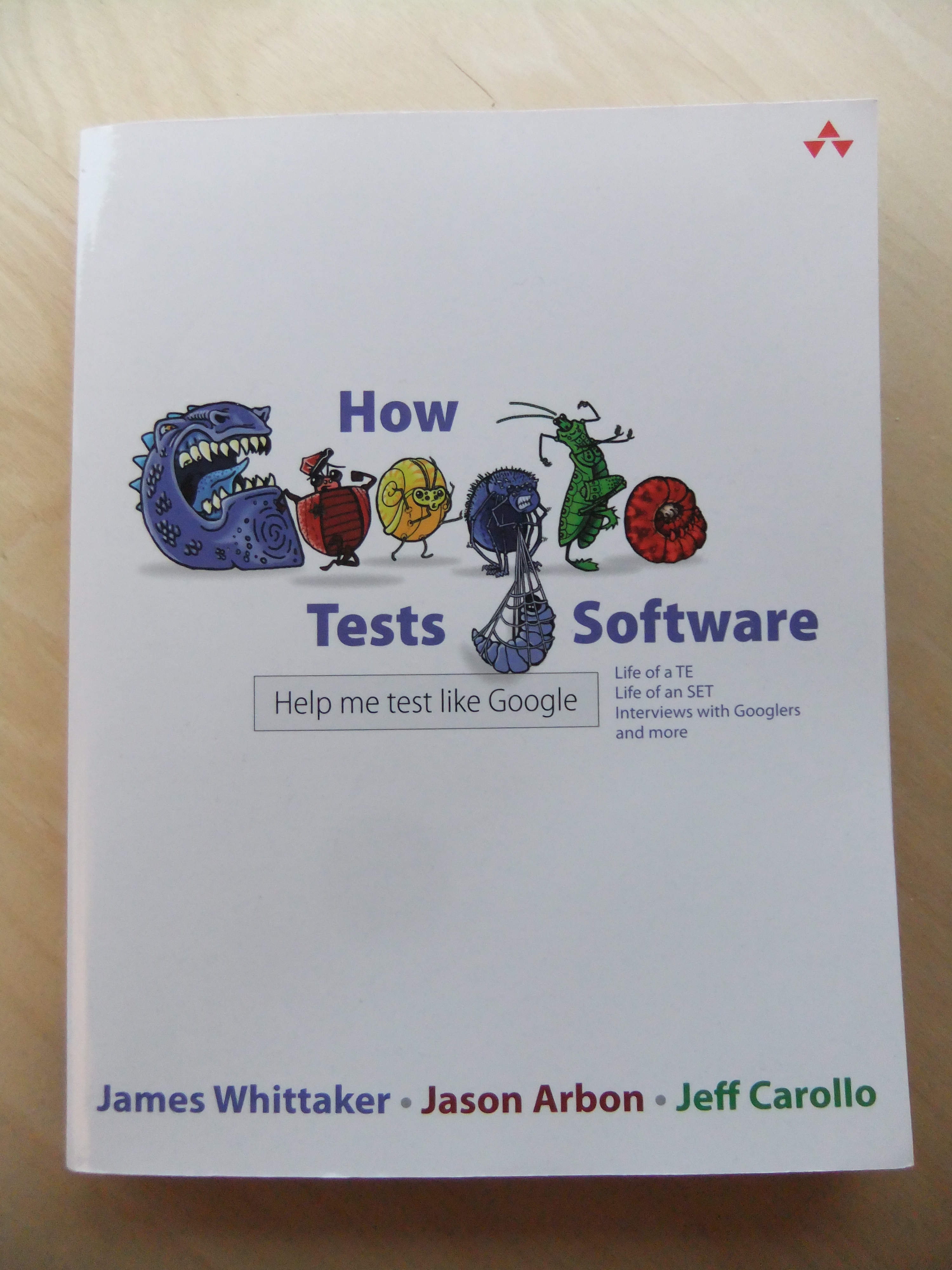 Book Review: How Google Tests Software | Henrik Warne's blog